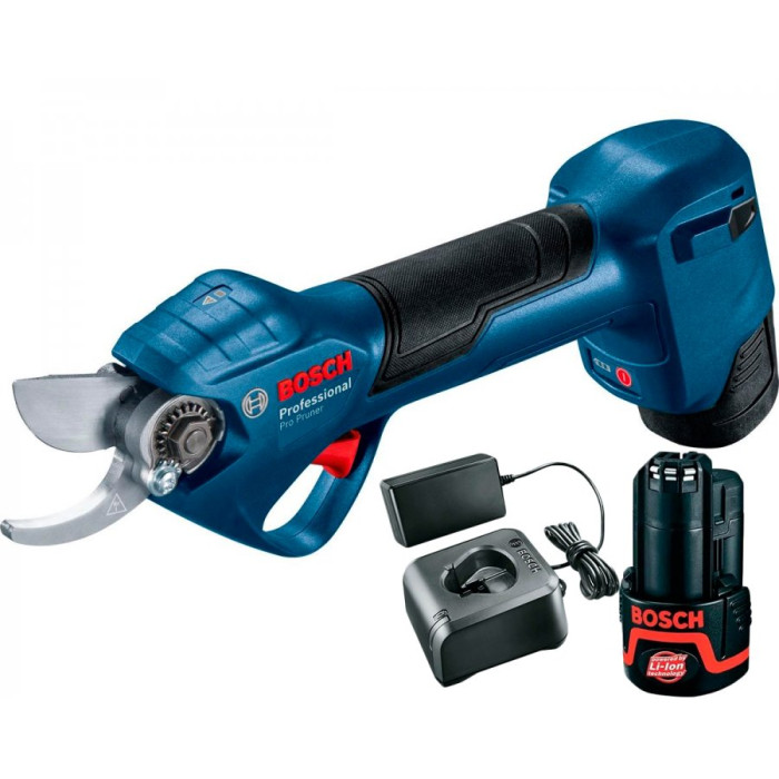 Аккумуляторный садовый секатор Bosch Pro Pruner Professional, 2 акб GBA ...