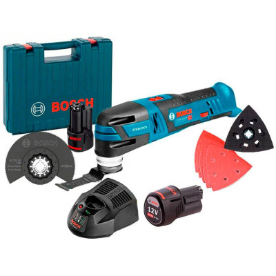 Многофункциональный инструмент Bosch GOP 12V-28 Professional, 2 акб 2 Ah